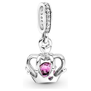 Pandora Regal Crown with 14K Gold Charm :: 14K Gold & Sterling Silver ...