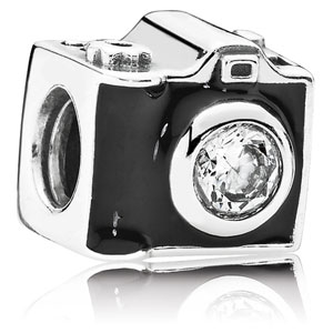 Retired Pandora Glittering Shapes Charm :: Gems with Sterling Silver ...