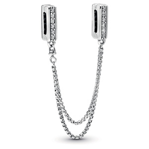Pandora Linked Hearts Safety Chain :: Safety Chains 792274C00-05 ...